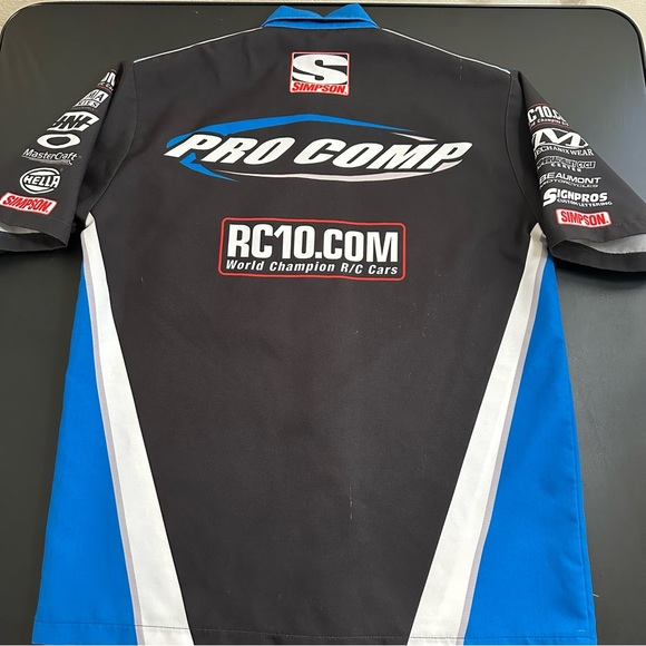Nascar | Shirts | Vintage 9s Rc Racing Pit Crew Mechanics Shirt Nascar ...